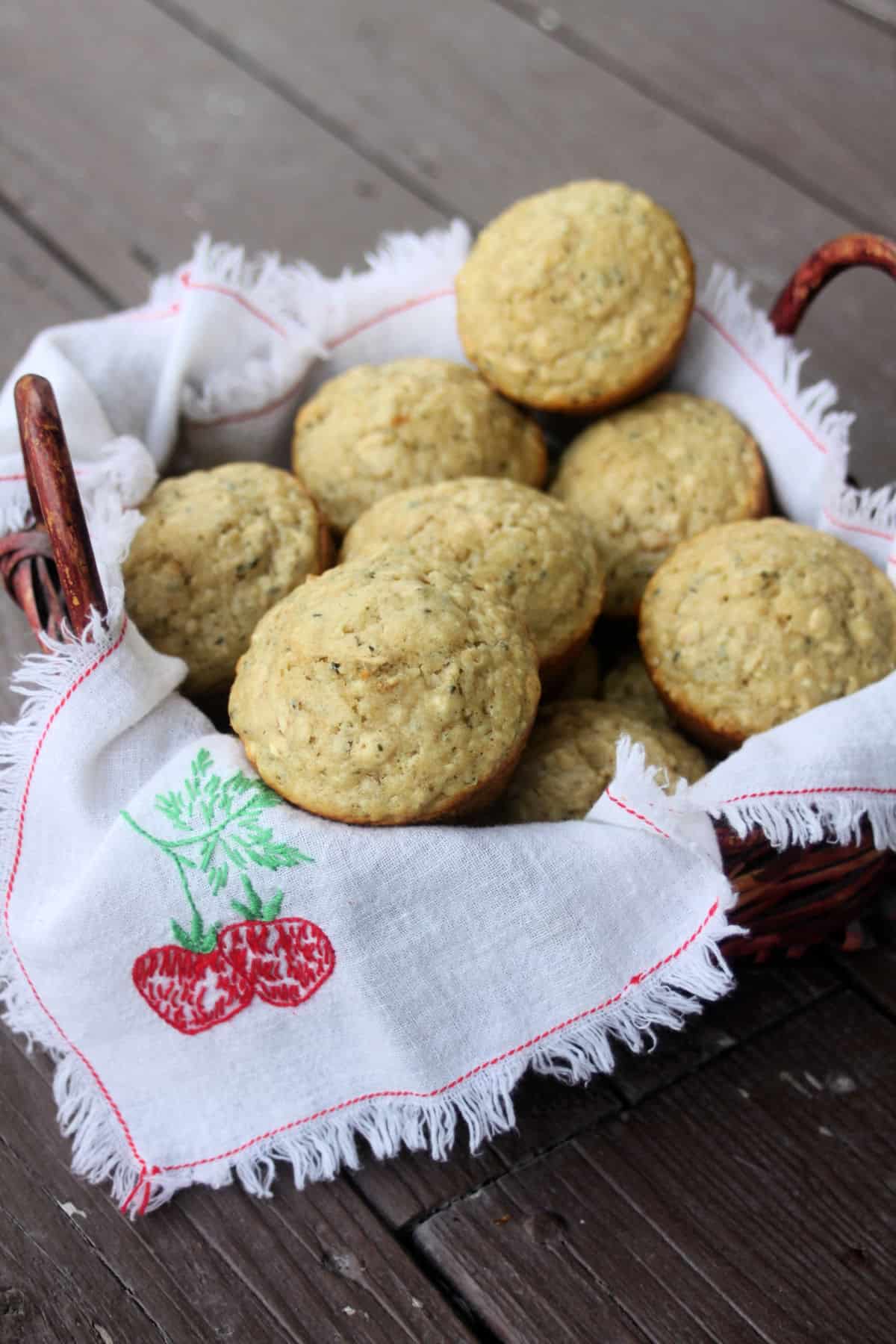 Oatmeal & Hemp Heart Muffins - Kneady Girl
