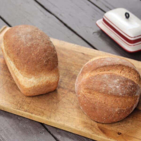 Wheat Bran Bread Recipe with Honey - Kneady Girl