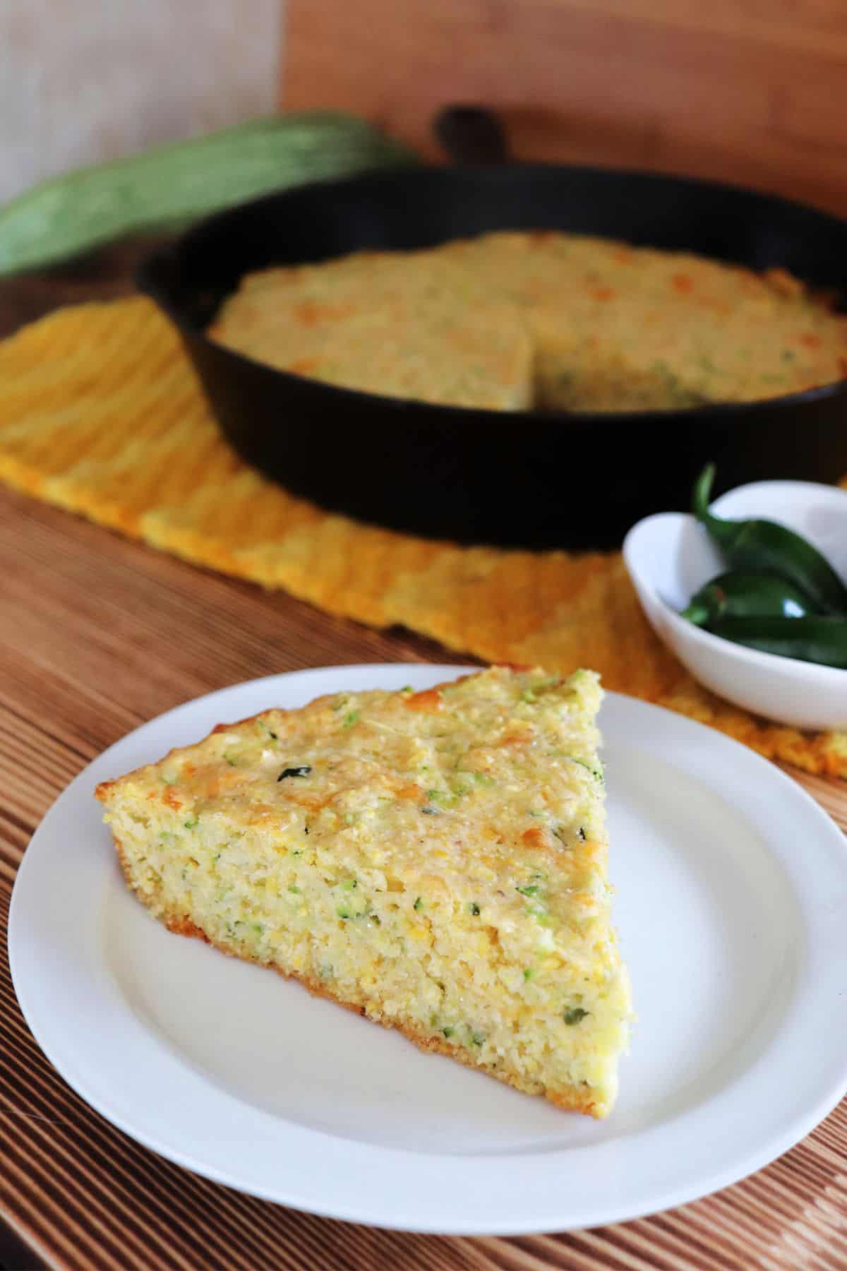 The Best Cheesy Zucchini Cornbread Recipe - Kneady Girl