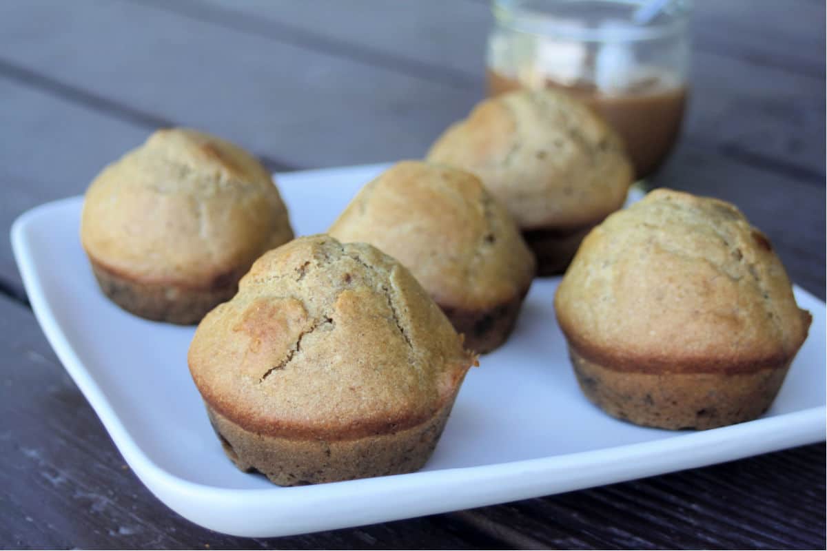 Easy Homemade Apple Butter Muffin Recipe - Kneady Girl