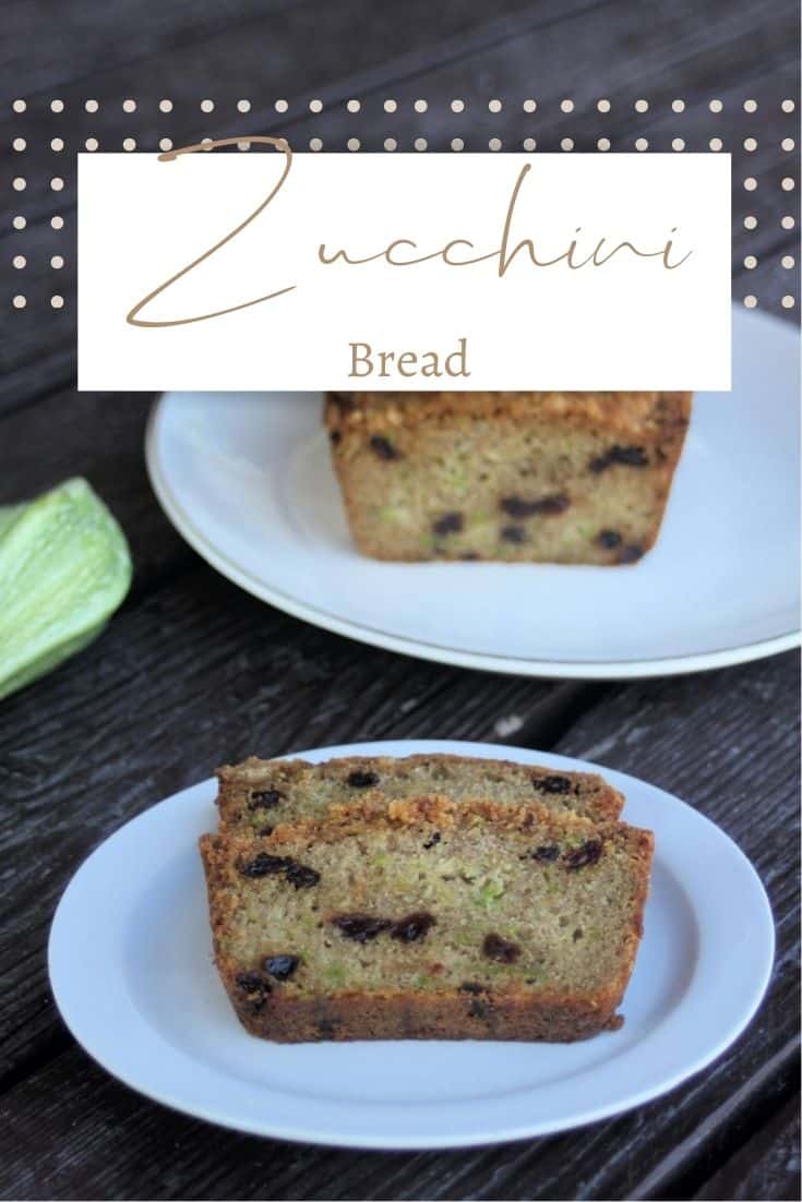 Zucchini Raisin Bread - Kneady Girl