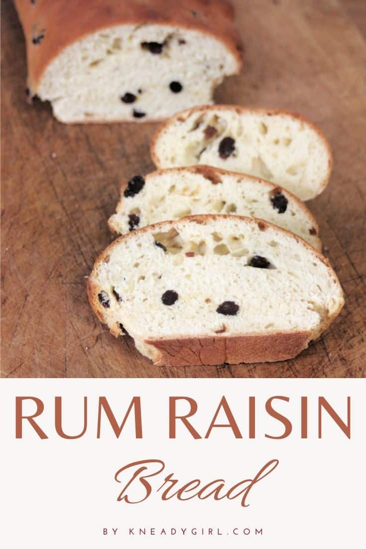 Rum Raisin Bread - Kneady Girl