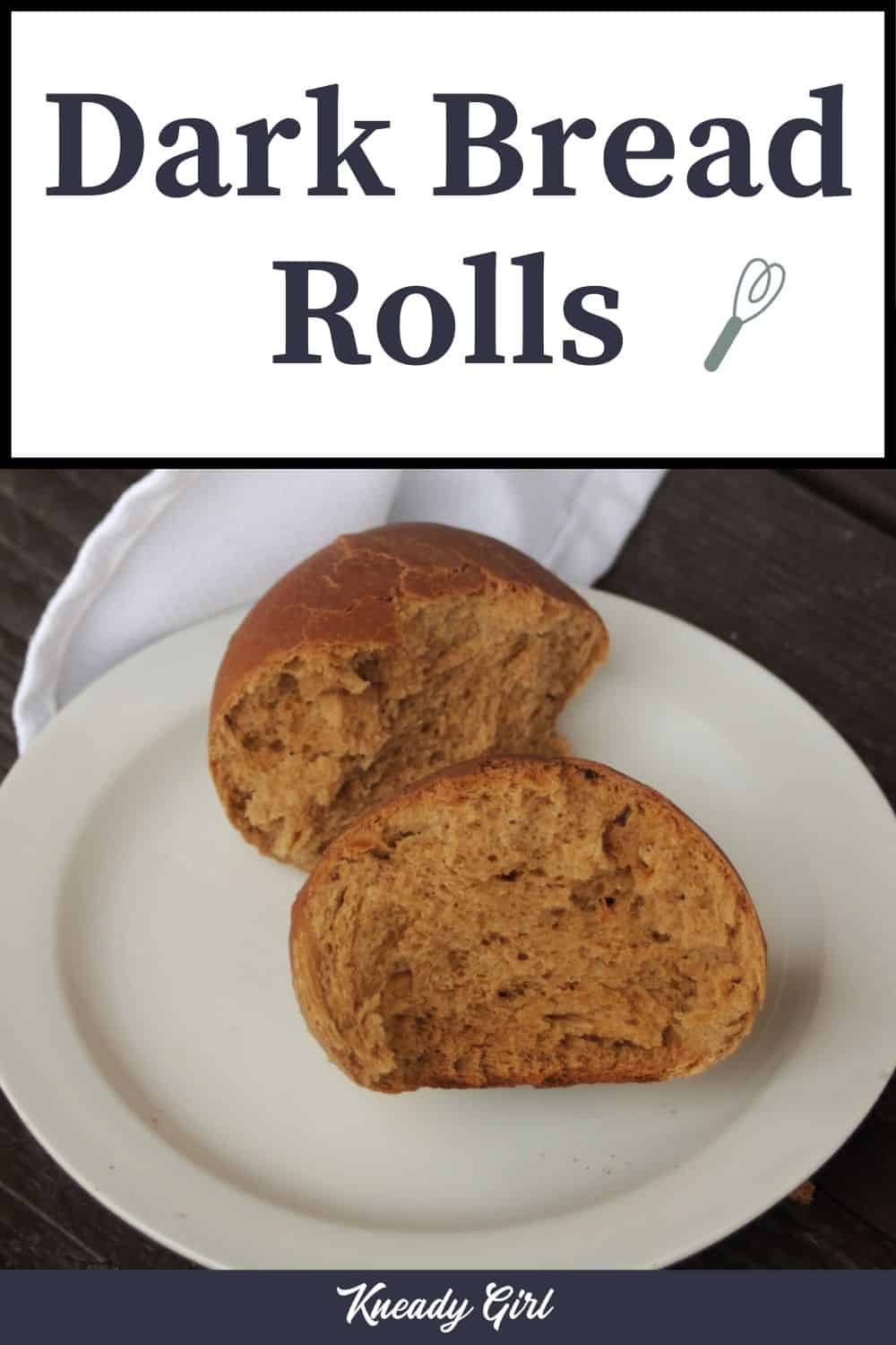 Brown Bread Rolls - Kneady Girl