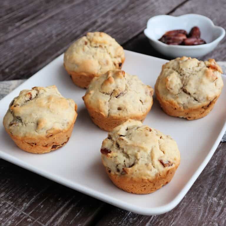 Date Muffins - Kneady Girl